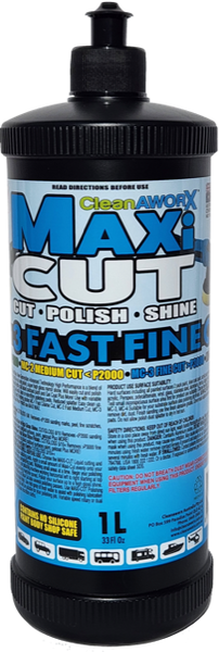 MAXI CUT-3 Fine Cut and Polish Zero Swirls High Gloss Shine 1L ...