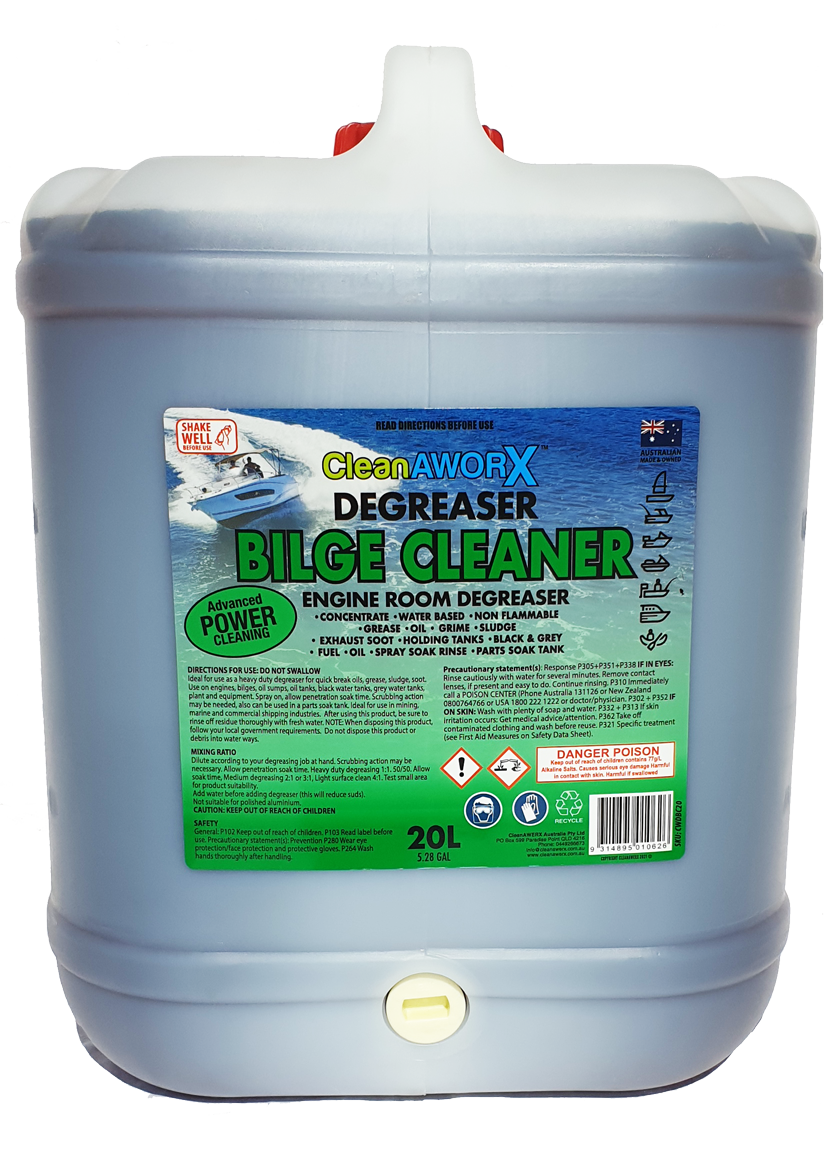 Degreaser Bilge Cleaner Concentrate 20L – Cleanaworx.com.au