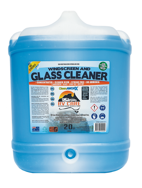 Windscreen Glass Cleaner Concentrate 20L – Cleanaworx.com.au