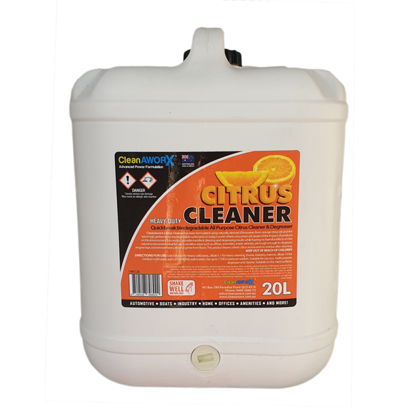 Citrus Super Cleaner Degreaser Concentrate 20L – Cleanaworx.com.au